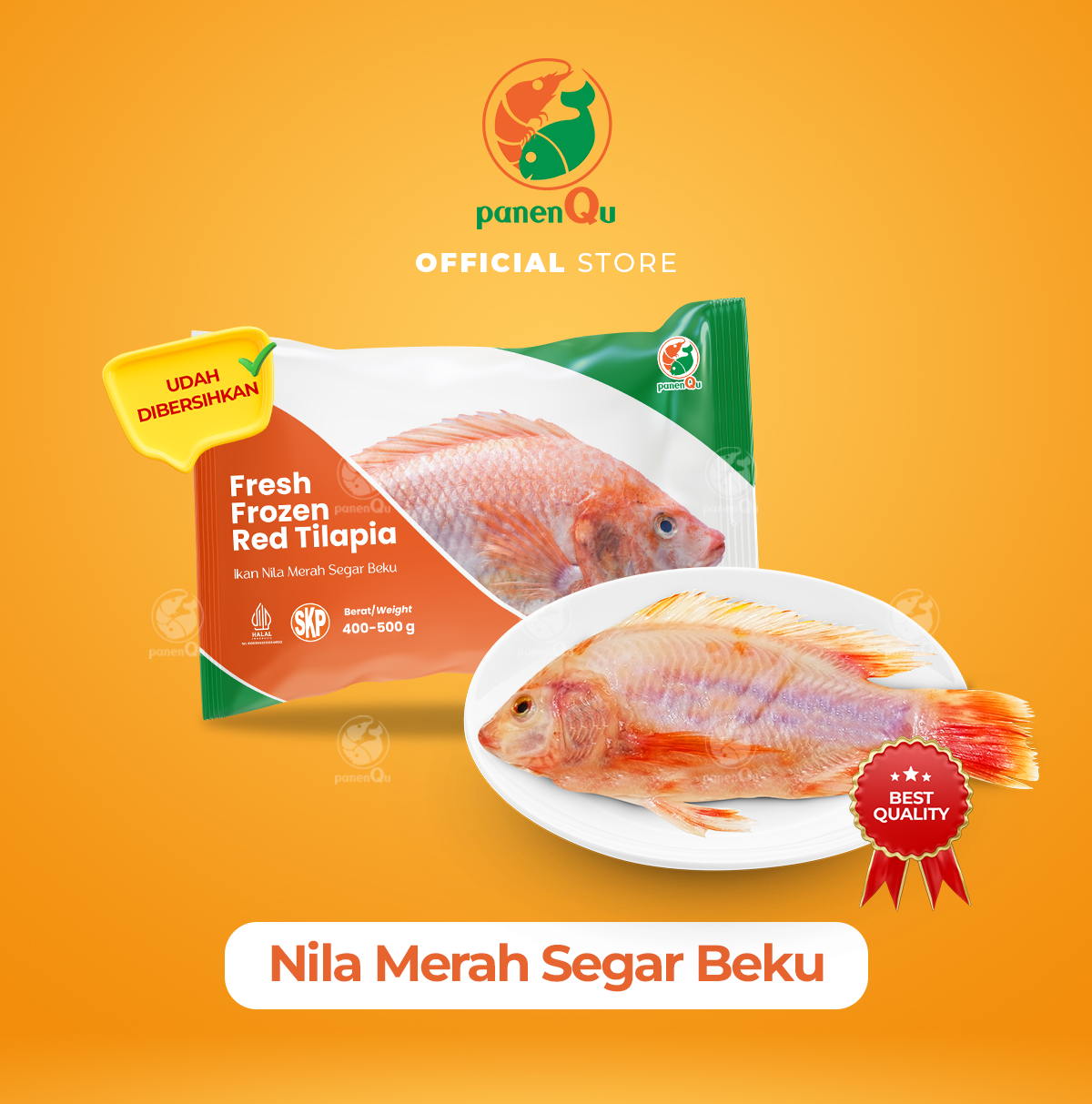 Ikan Nila Merah Png